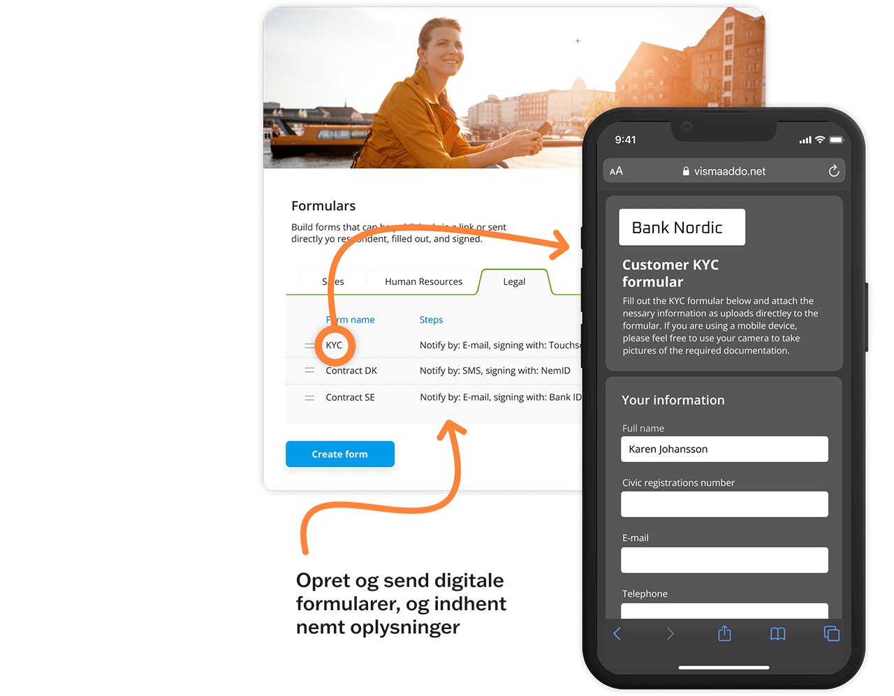 Digital underskrift af kontrakter | Signaturløsning fra Addo Sign